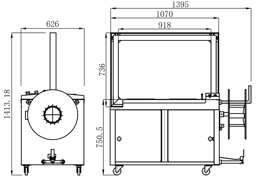 101A Automatic Strapping Machine | Emmoco