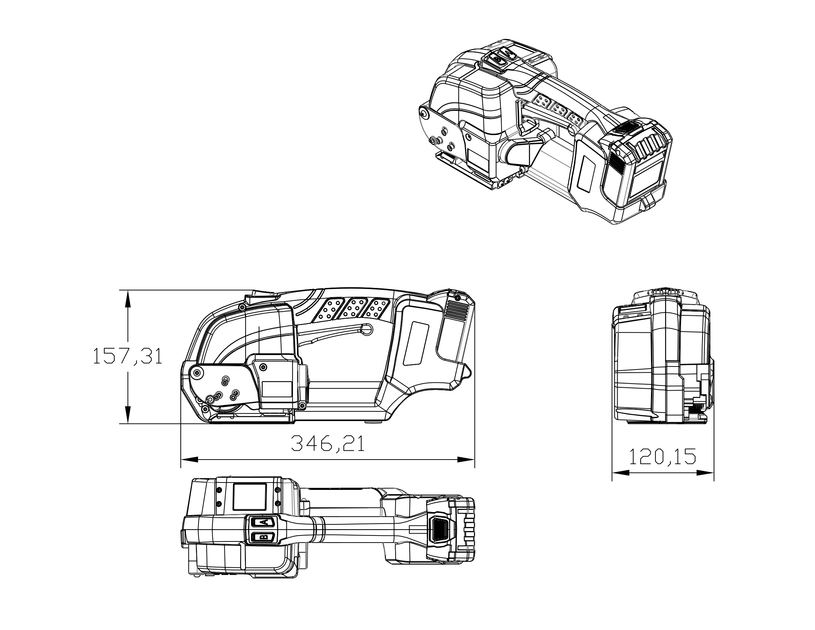 Automatic Strapping Tool | S31 | Emmoco