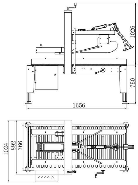 3A Carton Taper & Sealer Machine | Emmoco